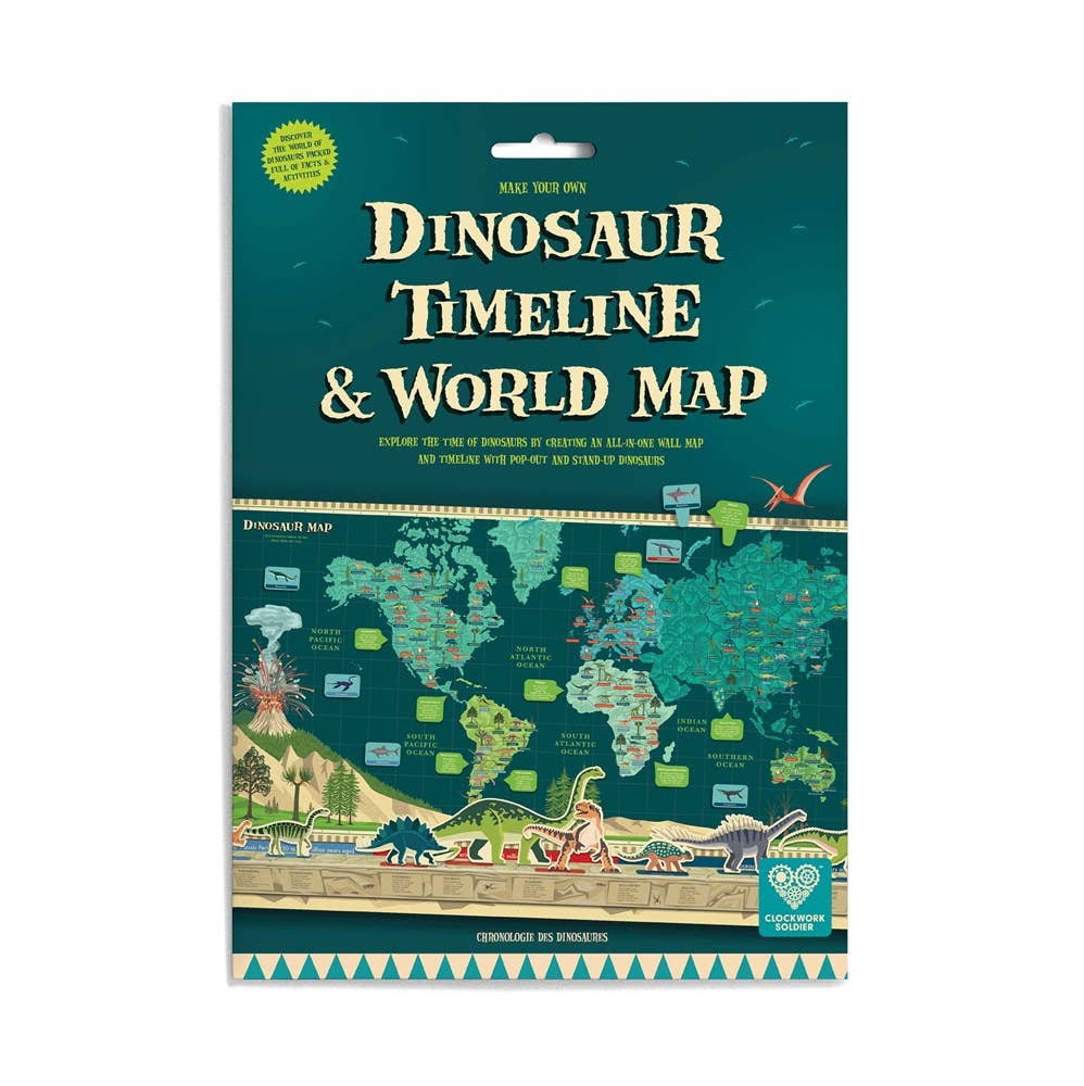 Create Your Own Dinosaur Timeline & World Map – Earlham College